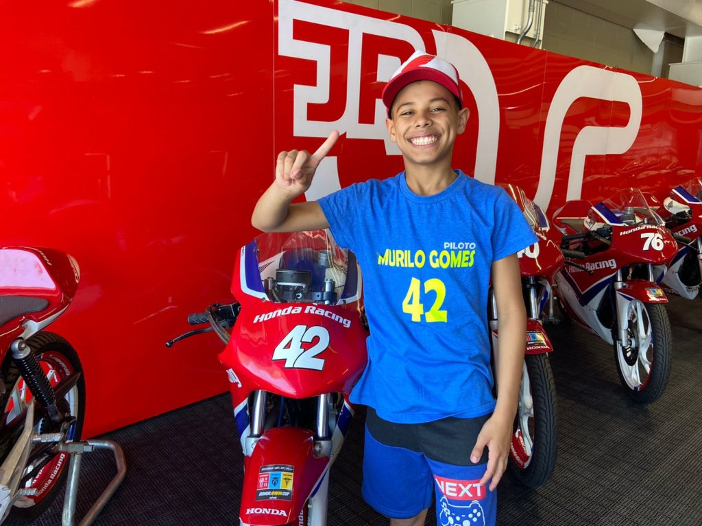 Murilo Gomes é o mais rápido em segundo TC da Honda Jr. Cup - Superbike