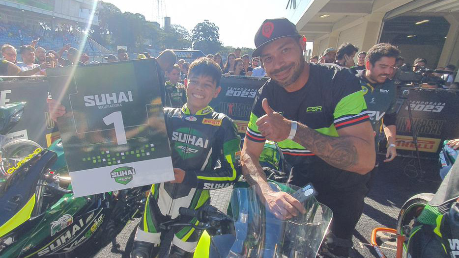 Murilo Gomes vence a primeira na Suhai 400 CUP - Superbike